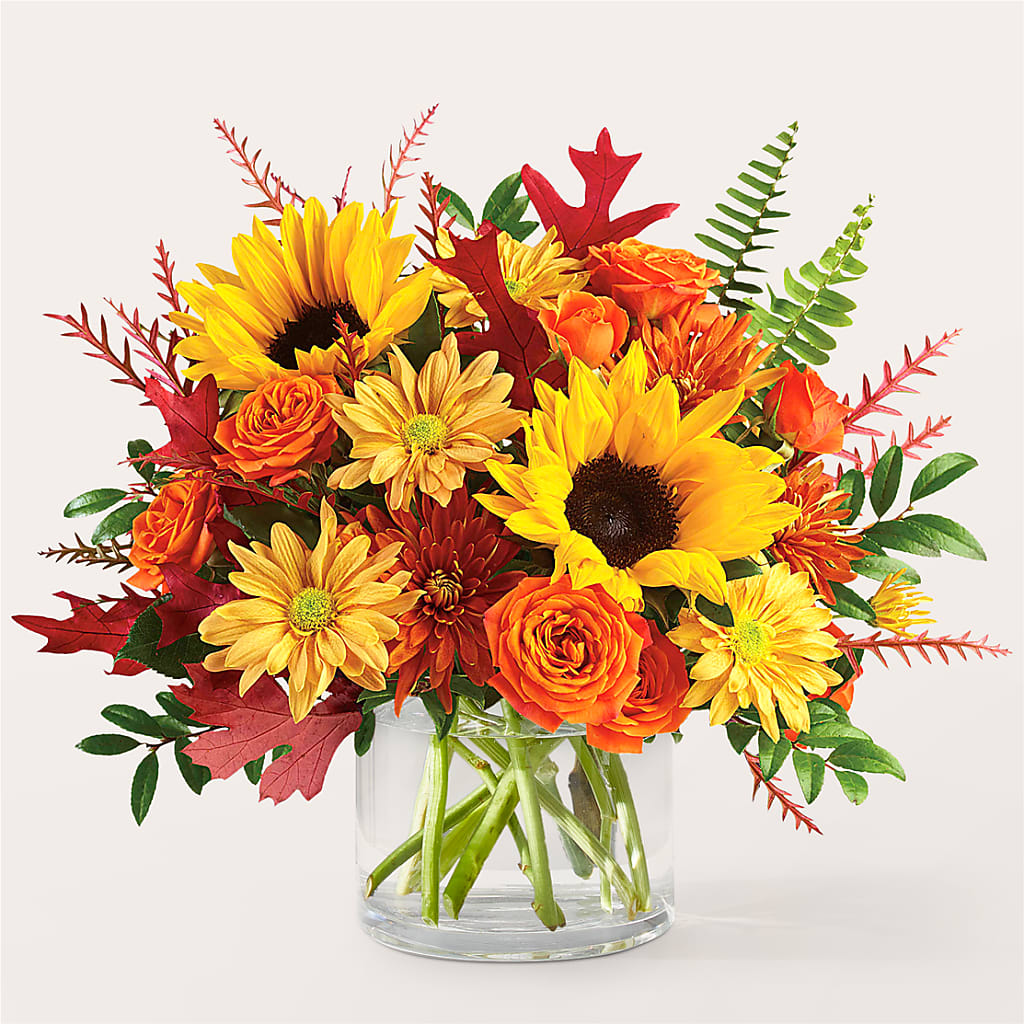 Fall Campfire Bouquet–The Flower Basket Too
